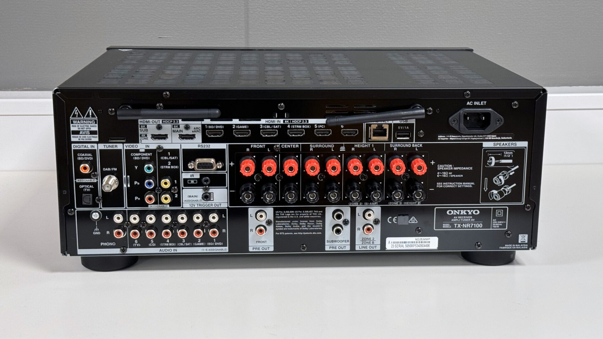 TEST: Onkyo TX-NR7100 - Utklassing